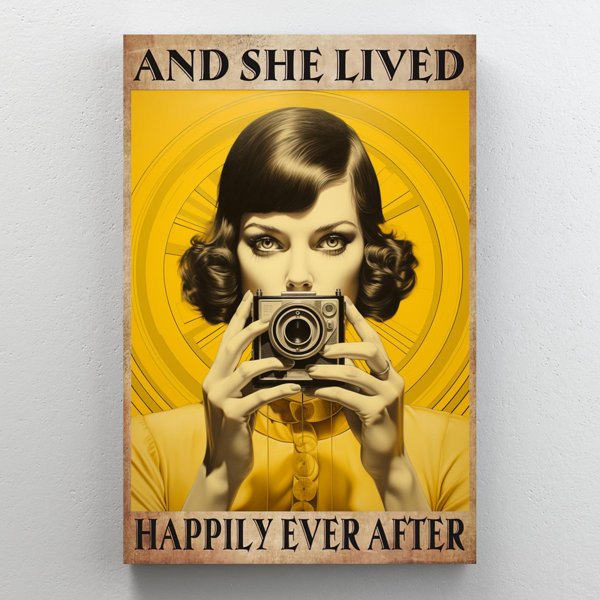 Trinx Photographer And She Lived Happily 1 Piece Rectangle Graphic